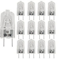 Morulong 12Pack G8 Halogen Light Bulbs, 20W 120V, Bi-Pin Shorter 1-3/8 ...