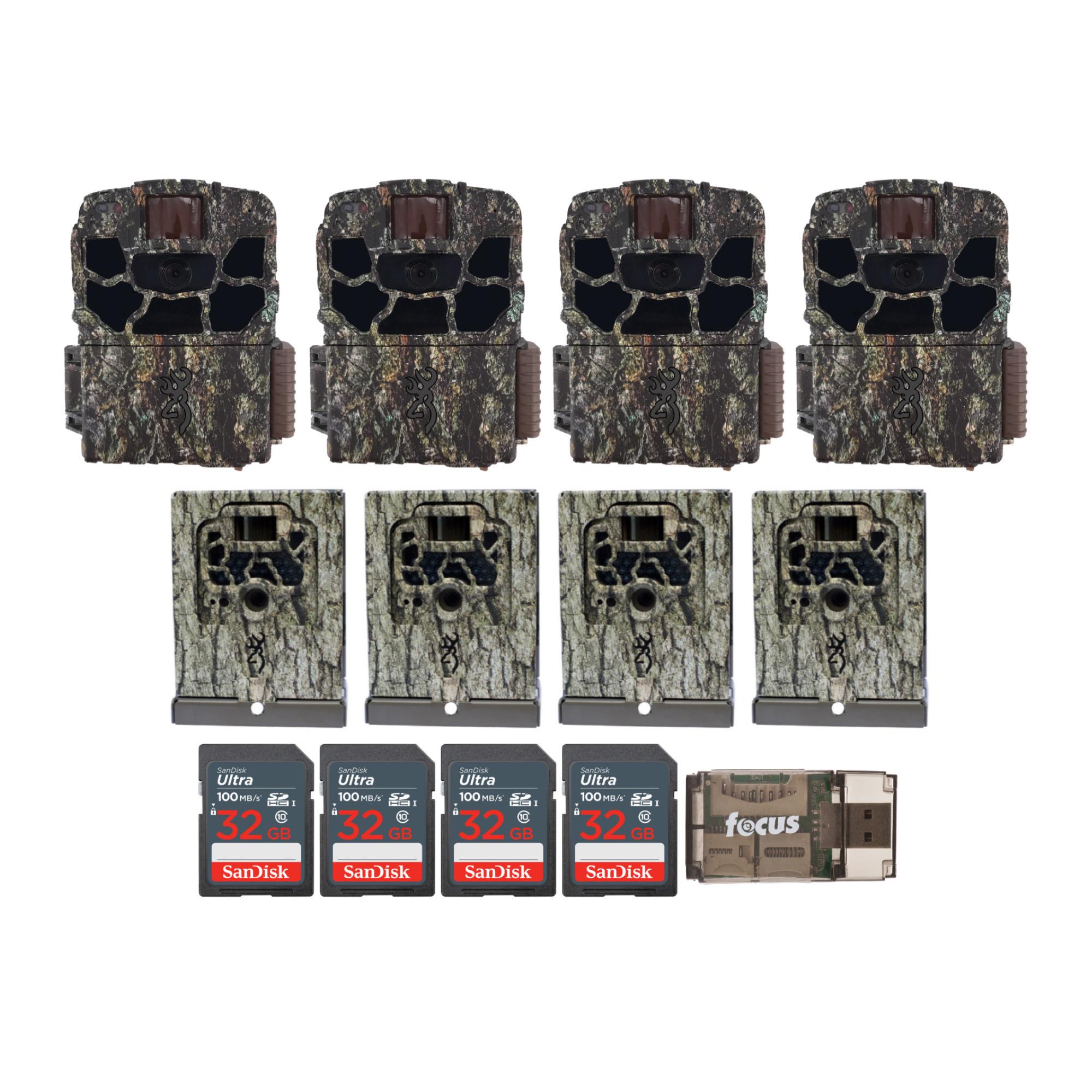 Browning Dark Ops Full HD Trail Camera (4-Pack) with Security Box ...