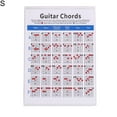 SPRING PARK Guitar Chord Wall Chart Fretboard Instructional Poster ...