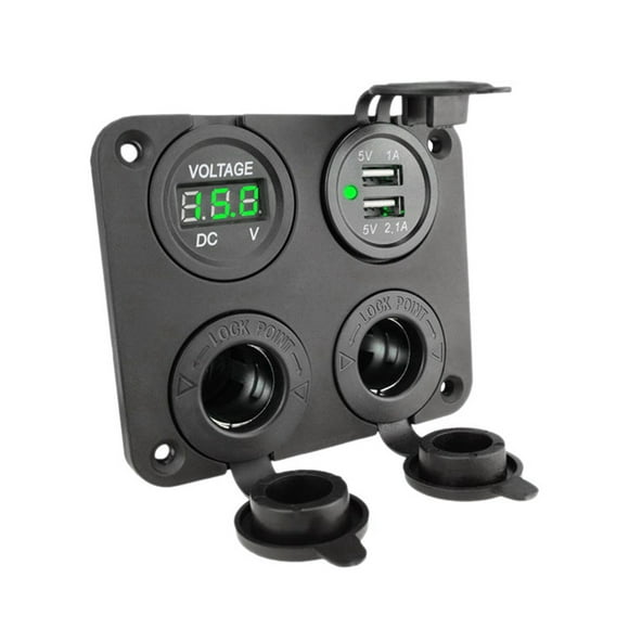 12 Volt Outlets with USB