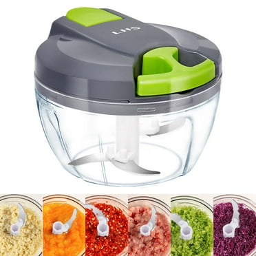 Ultra Chef Express Food Chopper - 7 in 1 Manual Food Processor Chop ...
