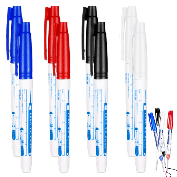 Deep Hole Marker Pens, Smooth Writing Experience, Extra Long Tip ...