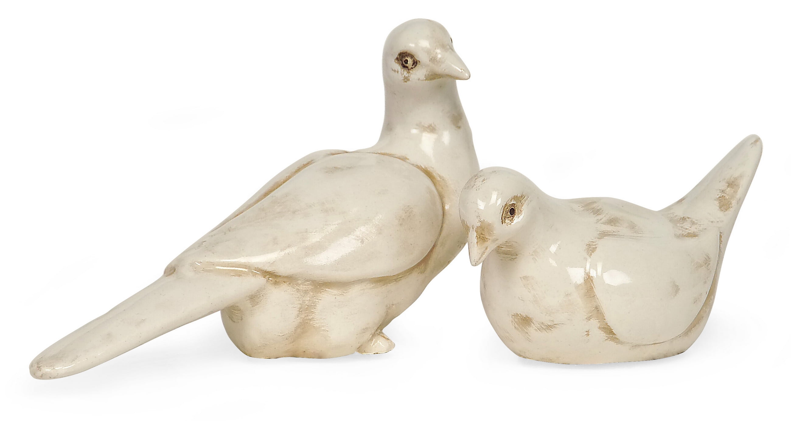 Enthralling Unique Styled Doves - Set of 2 - Walmart.com