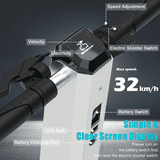 Lirpe R1 Solar-Charging Scooter: 350W Motor, Removable Battery, USB ...