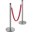ChainBoss Yellow Stanchion with 10' of Black Plastic Chain – Fillable ...