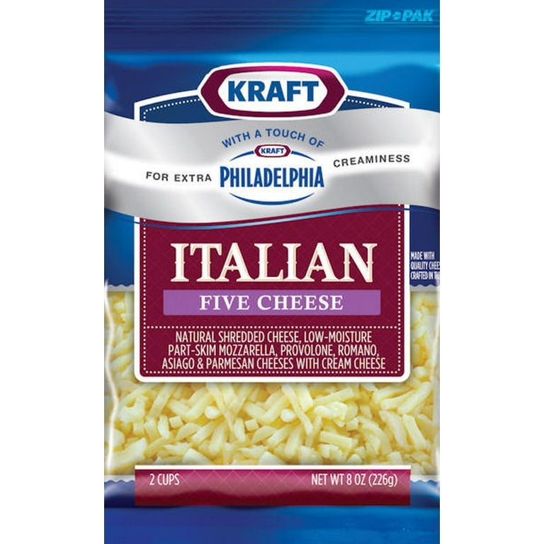 Kraft Shredded Cheese Italian