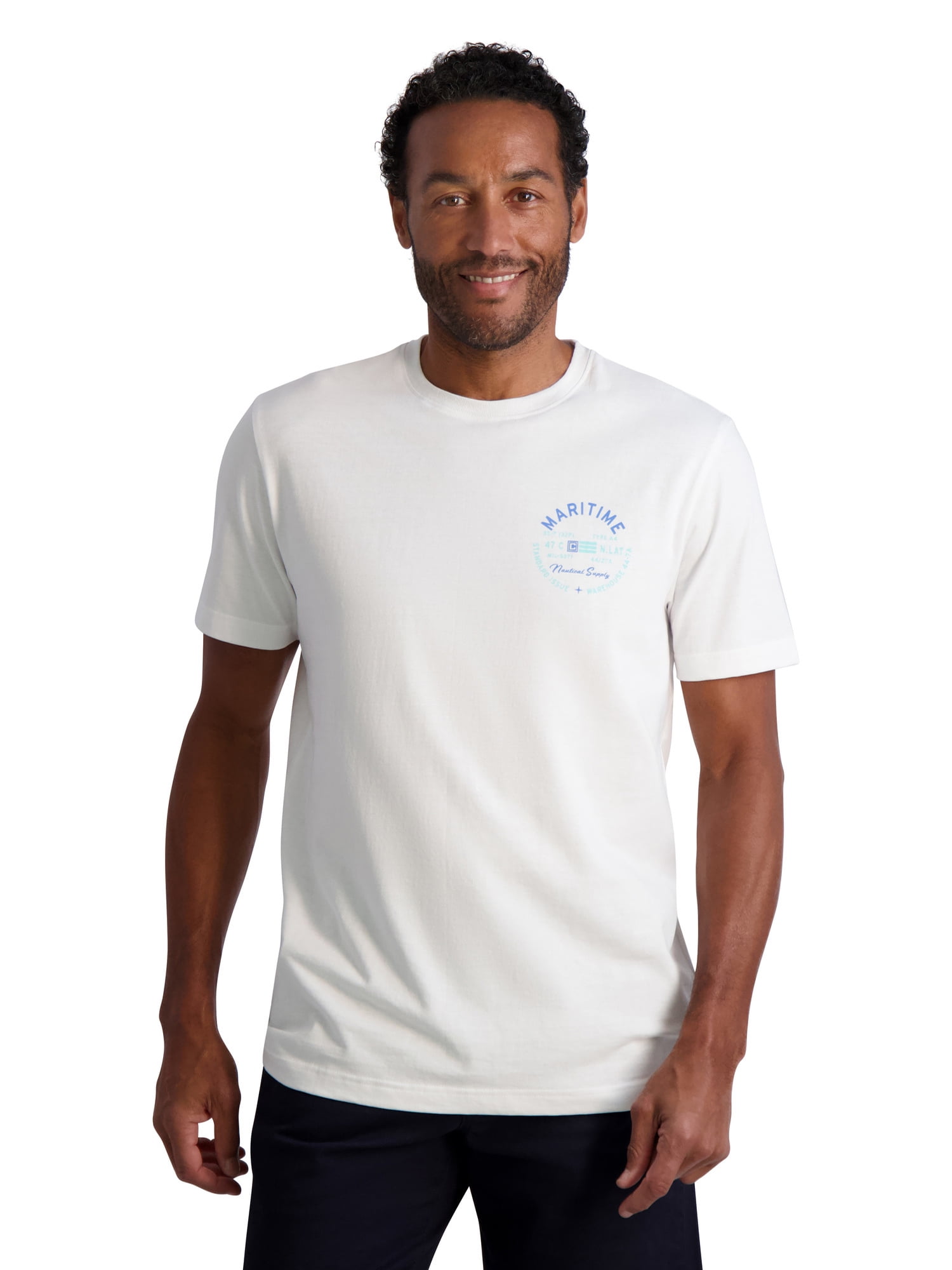 Chaps Men's Short Sleeve Graphic Tee -Sizes XS up to 4XB - Walmart.com