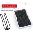 120 Pcs Black U-Shaped Hair Pins for Women, Updo Wedding Bride Hair ...