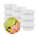 Restaurantware-Asporto 12 Ounce To Go Boxes, 100 Microwavable Round ...