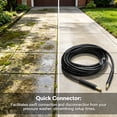 CURYMAY 2026 New High Pressure Washer Hose,Compatible with Threaded ...