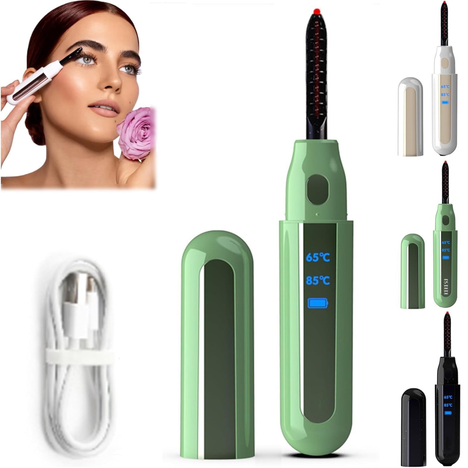 Click here for Wifklsiipg Eyelash Curler Curler Heated Eyelash Cu... prices