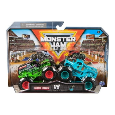 Monster Jam, Avenger Vs. Avenger Smash Die-Cast Monster Trucks, 1:64 ...