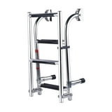 BAOSITY Boat Ladder Ladder Stainless Steel Transom Mounting Ladder ...