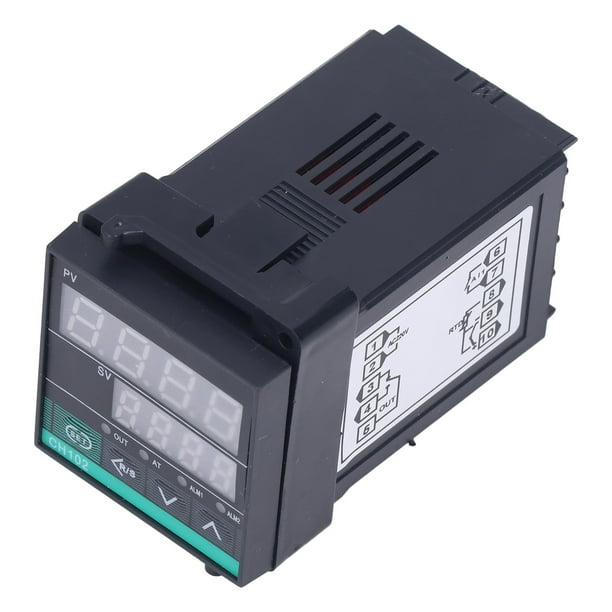 Termostato, controlador de temperatura PID Controlador de temperatura inteligente Controlador de ...