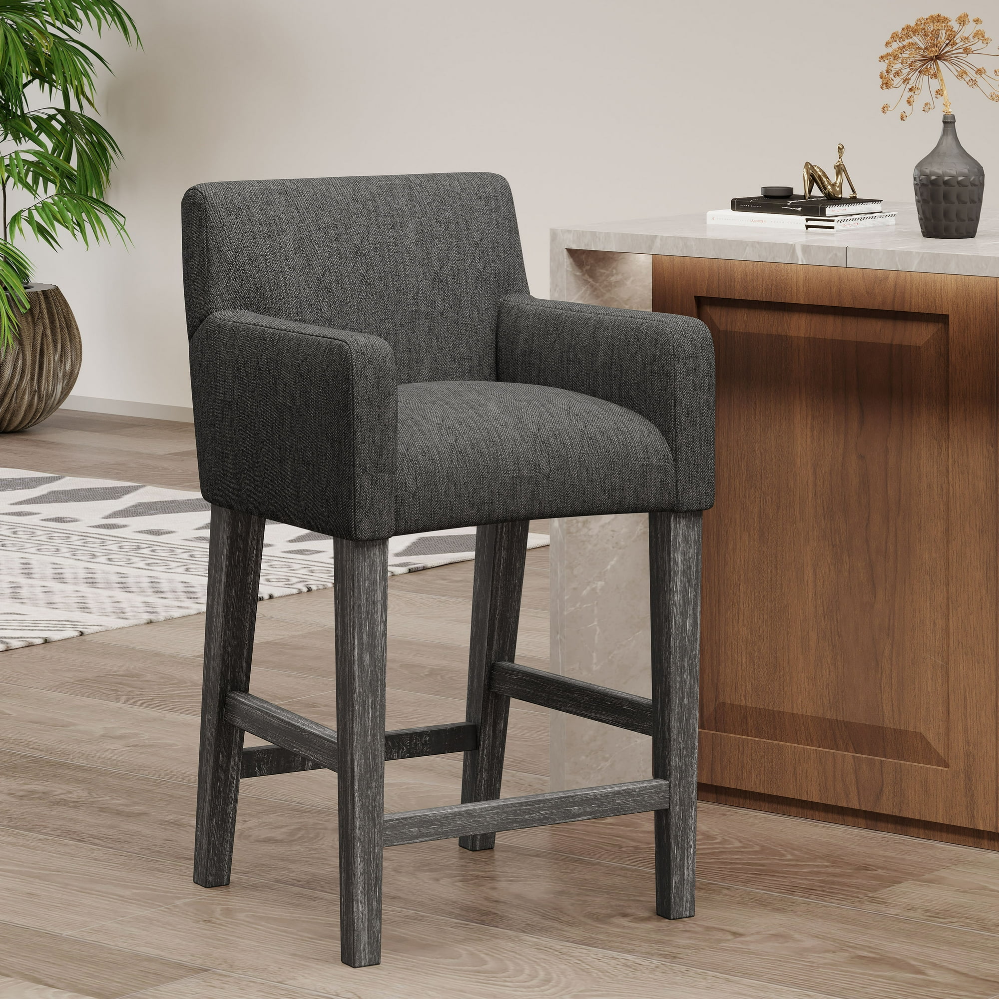 Click here for Noble House Upholstered 26 Inch Counter Stool - Ch... prices