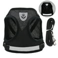 Bisitoy Dog Harness, Reflective Vest Style Breathable Mesh with Leash ...