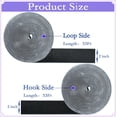 2 Inch x33 Adhesive Hook and Loop Tape,Nylon Heavy Duty Tape Fasteners ...