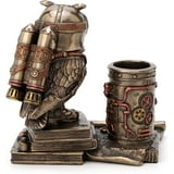 Steampunk Owl Cell Pen Holder - Walmart.com