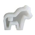 3D Animal Candle Holder Silicone Mold Gypsum Concrete Horse Candlestick ...