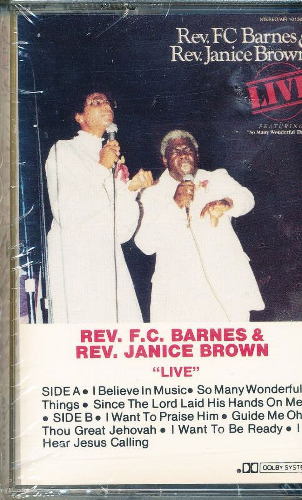 Reverend F.C. Barnes & Rev. Janice Brown - Live - Audio Cassette ...