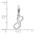 Auriga Fine Jewelry 925 Sterling Silver Number 8 Charm Pendant for ...