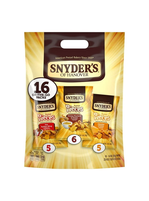 Pretzel Individual Packs in Pretzels - Walmart.com
