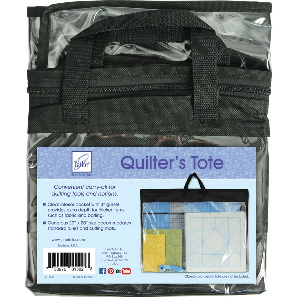 June Tailor Quilter's Tote W/Gusset-27"X20" - Walmart.com - Walmart.com