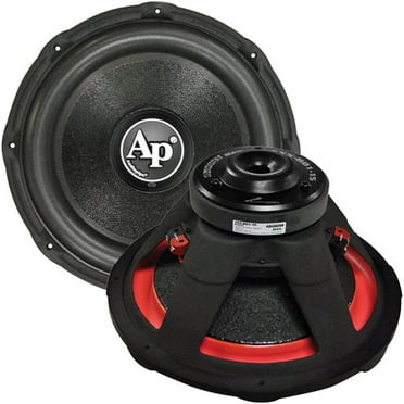 Audiopipe TS-PP2-15-D4 15-inch 4-ohm DVC Subwoofer (500W RMS, 1500W ...