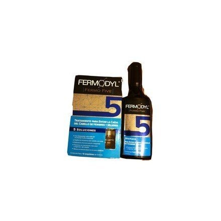 Fermodyl Fermo Five Set de Tratamiento (12 ampolletas) y Shampoo ...