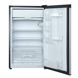 Magic Chef MCBR440S2 4.4 cu. ft. Compact Fridge Freezer, Silver ...