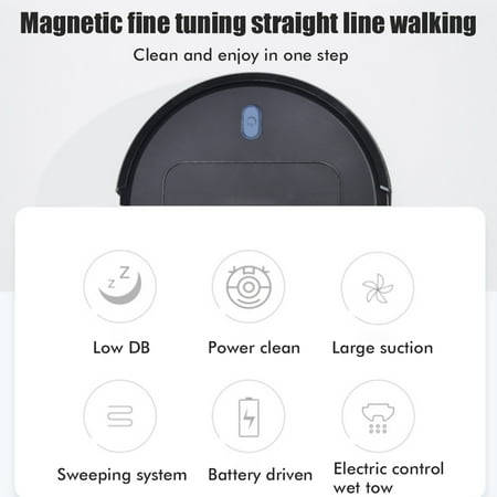 Smart Robotic Cleaner Robot 3 In 1 Smart Robotic Automatic Vacuum ...