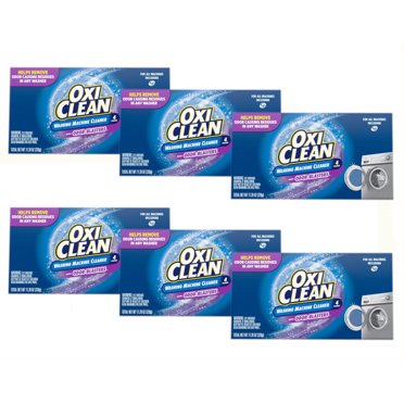 OxiClean Washing Machine Cleaner with Odor Blasters, 4 Count ...