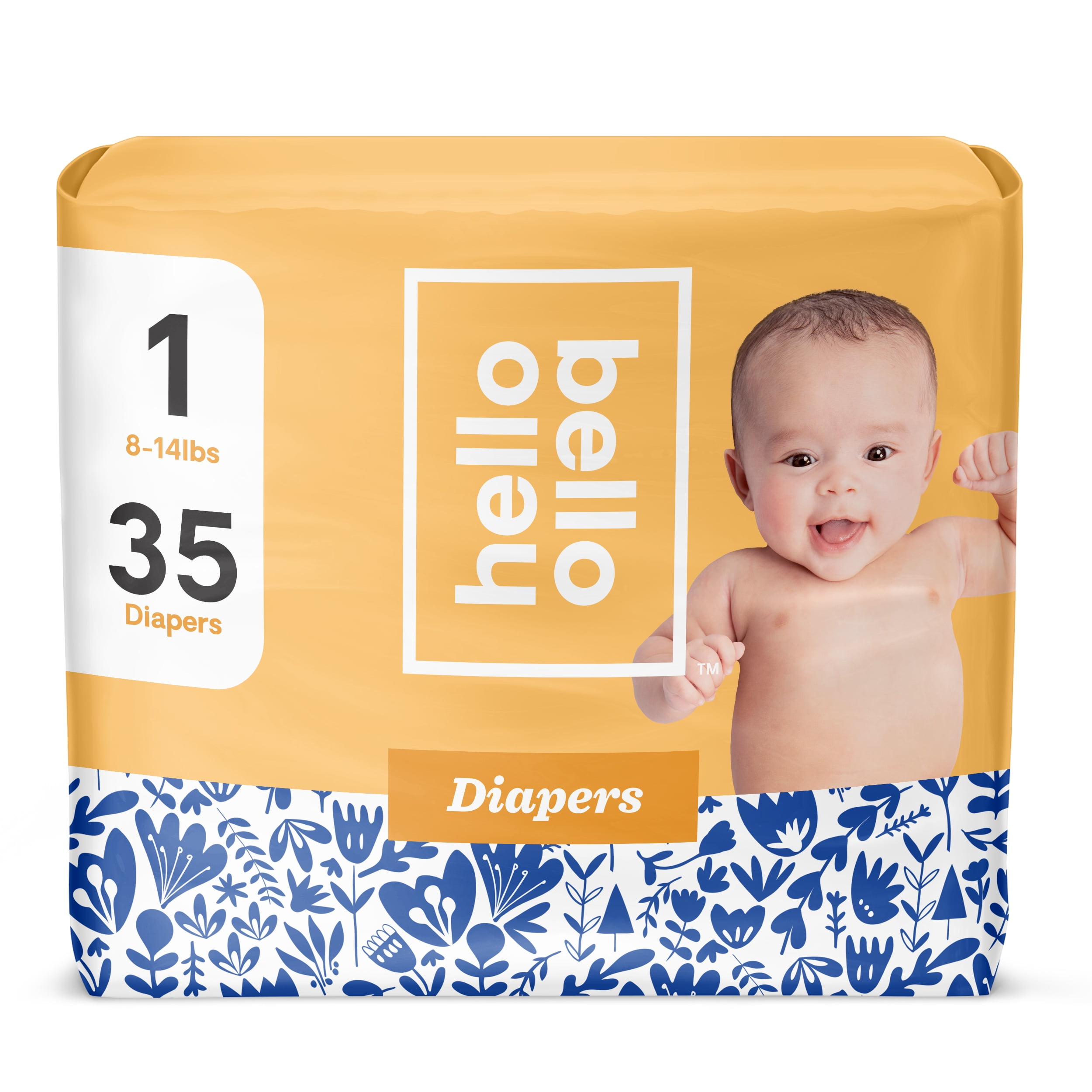 Hello Bello Diapers - Fall Feelings - Size 1 (35ct) - Walmart.com