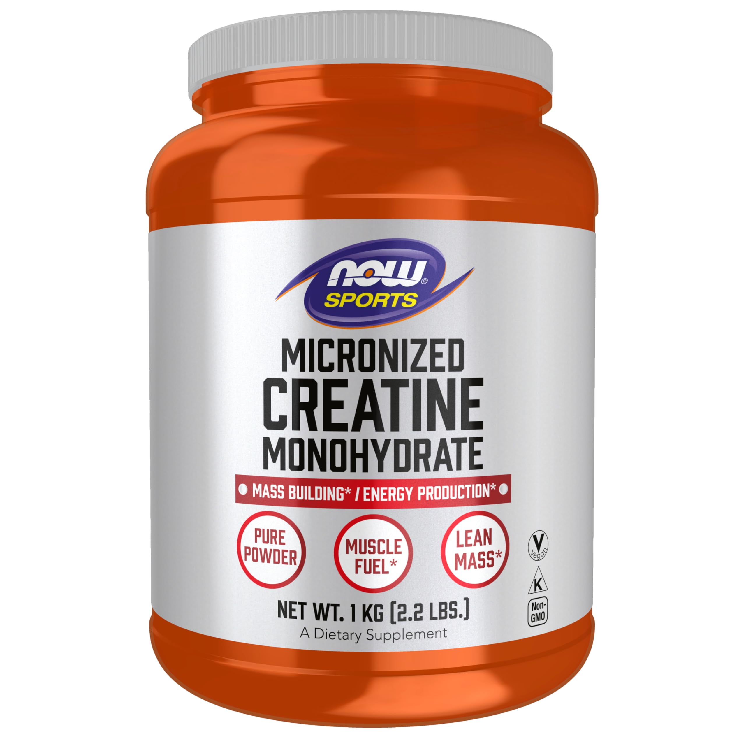 Creatina en polvo NOW Sports Nutrition, 1 kg, micronizada | Walmart en ...