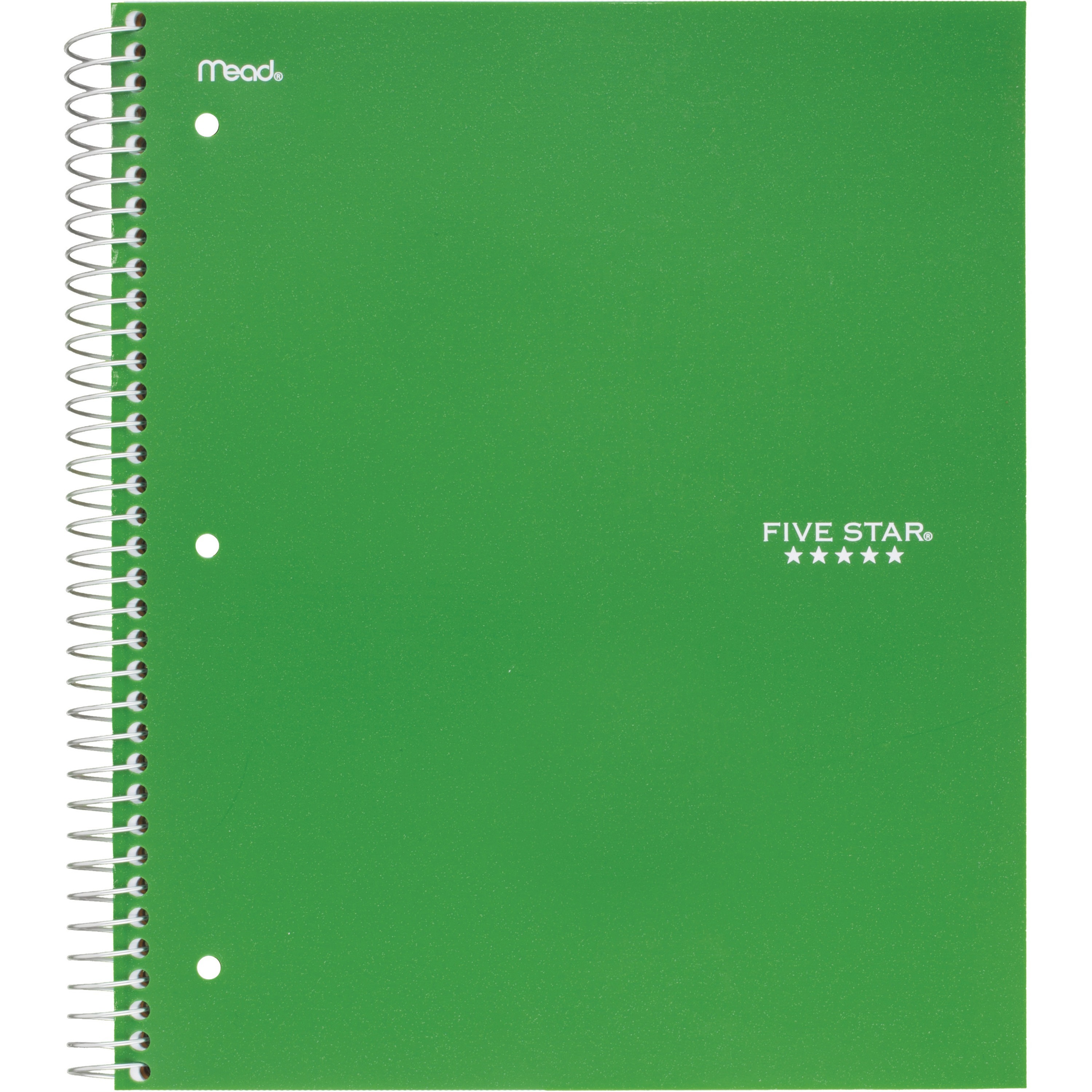 Five Star Wirebound Notebook 5 Subject College Ruled 08505