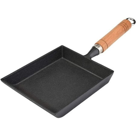Japanese Mini Tamagoyaki Pot, Omelette Egg Roll Square Stove Pan Cast ...