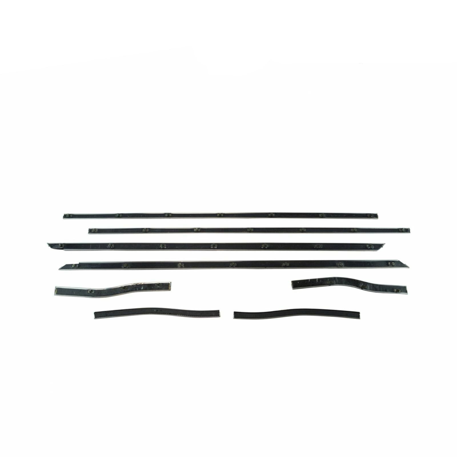 Window Sweep Weatherstrip Inner Outer 8-pc Set Kit For Ford 1965-1966 ...