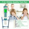 7 in 1 Digital PH/TDS/EC/ORP/TEMP/SG/Salinity Water Quality Tester ...