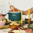 4.5qt Slow Cooker Ponderosa Green: Ceramic Stoneware, 3 Settings, Stay ...