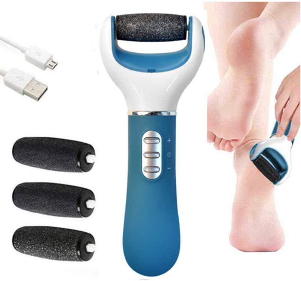 Foot File Callus Remover Electric,Three different speed, Rechargeable ...