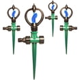 FEFEDFAA-4PCS Sprinklers for Yard,Water Sprinkler for Lawn,360 Degrees ...