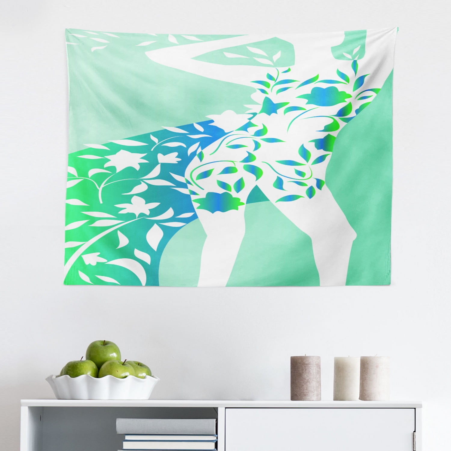 Sweets Tapestry, Candies Yummy Treats Watermelon Creative Delicious ...