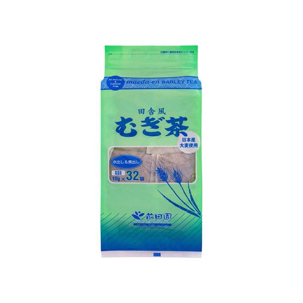 Maeda-en Mugi-cha Barley Tea 64 Tea Bags Japanese Origin Hot or Iced ...