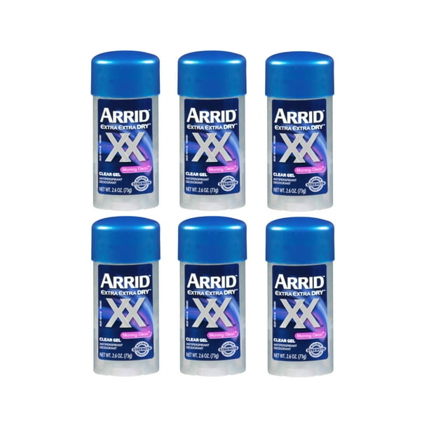 ARRID Extra Dry Anti-Perspirant Deodorant Clear Gel, Morning Clean 2.60 ...
