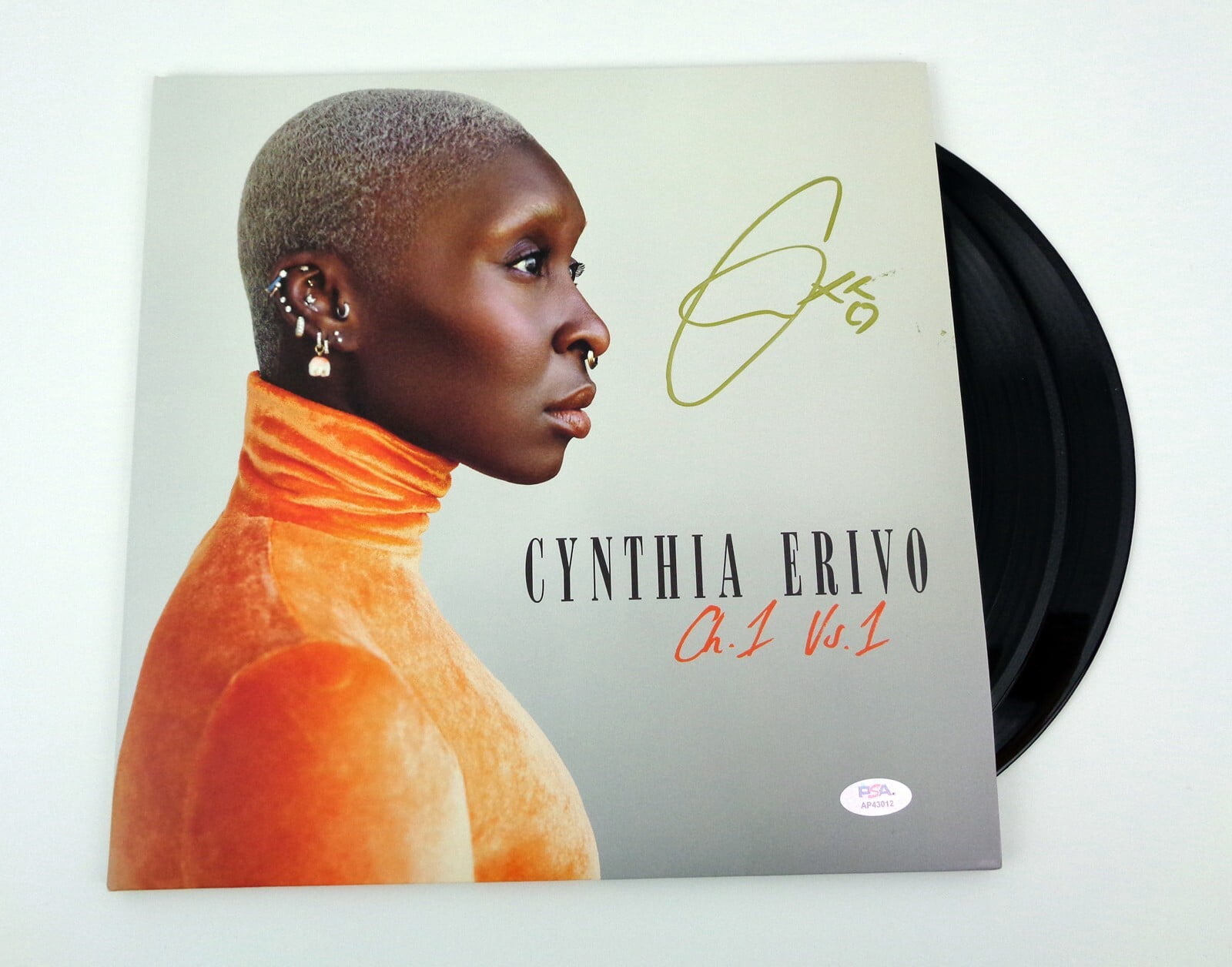 Cynthia Erivo Wicked Elphaba Signed Autograph Ch 1 Vs 1 Vinyl Record ...