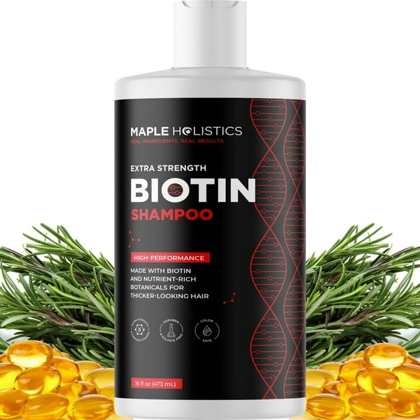 Champú Maple Holistics Ultra Biotin Extra Strength | Bodega Aurrera en ...