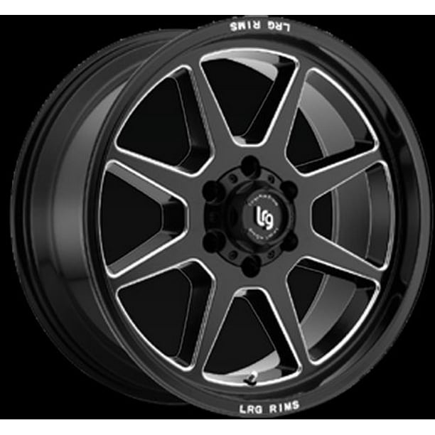 20" Black With Natural Accents Blade Series Wheel by LRG Wheels ...