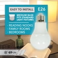 10 Pack Soft White LED Light Bulbs, 60W Equivalent,9 watts 3000K, A19 ...