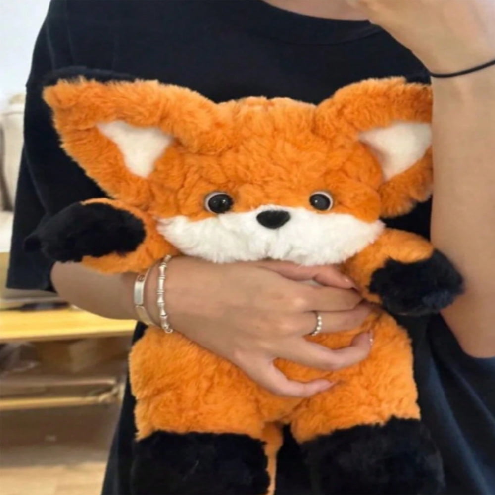 Click here for Dosaele 1pc Cute Fox Plush Toy Doll Orange Sleepin... prices