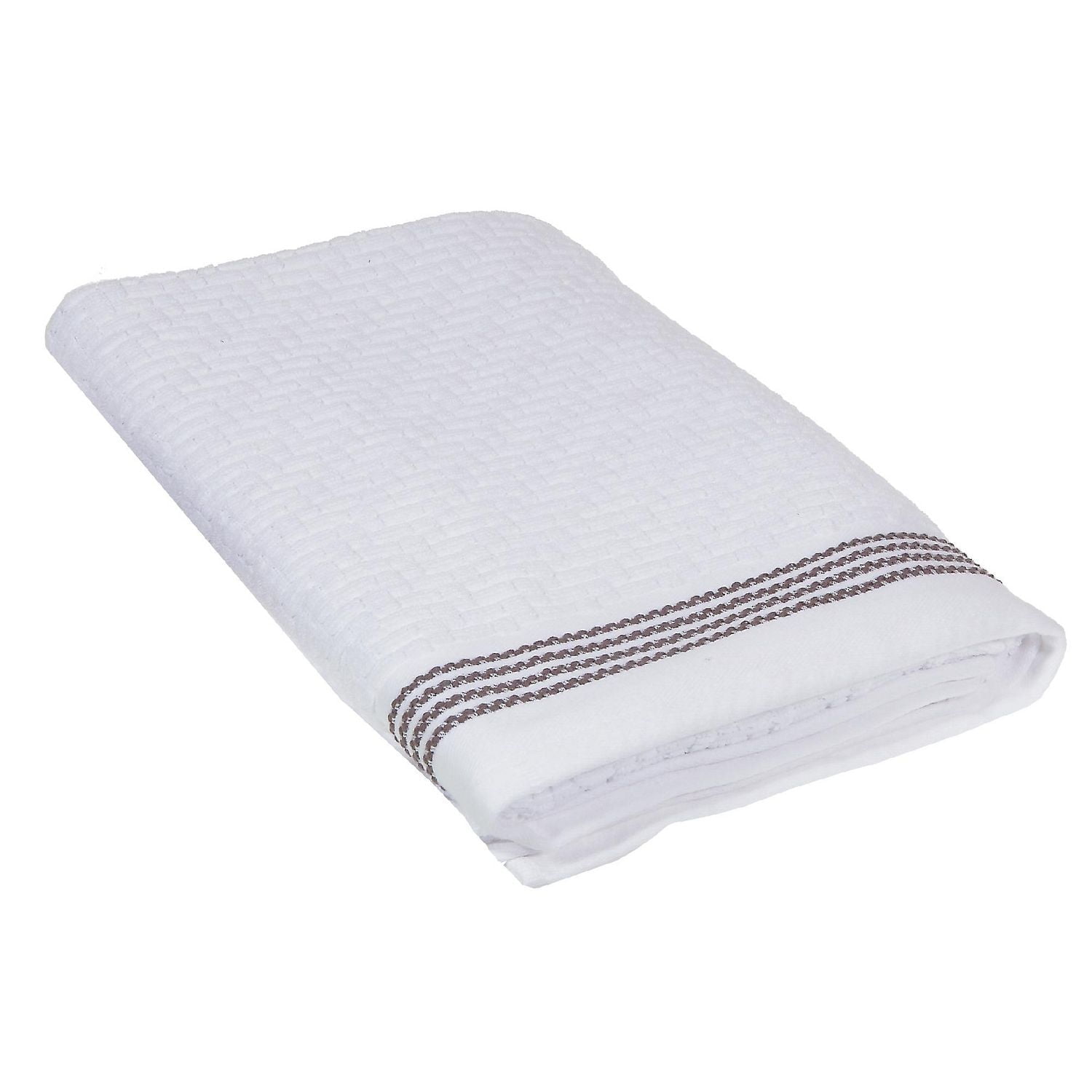 Click here for Ih Casadécor Luxury Stitch Bath Towel (30 X 60) (W... prices